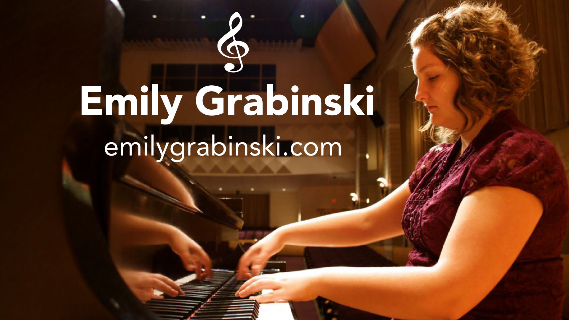 Emily Grabinski, Pianist and Piano Teacher